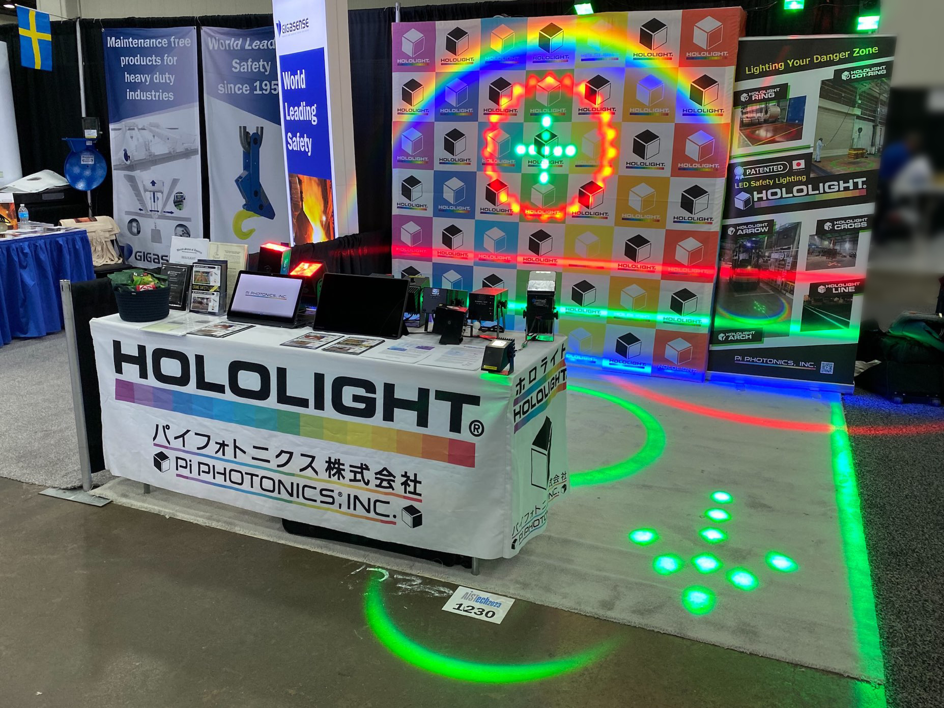 AISTech 2023 in Detroit | All scene matching LED light HOLOLIGHT’s manufacturer Pi PHOTONICS, INC